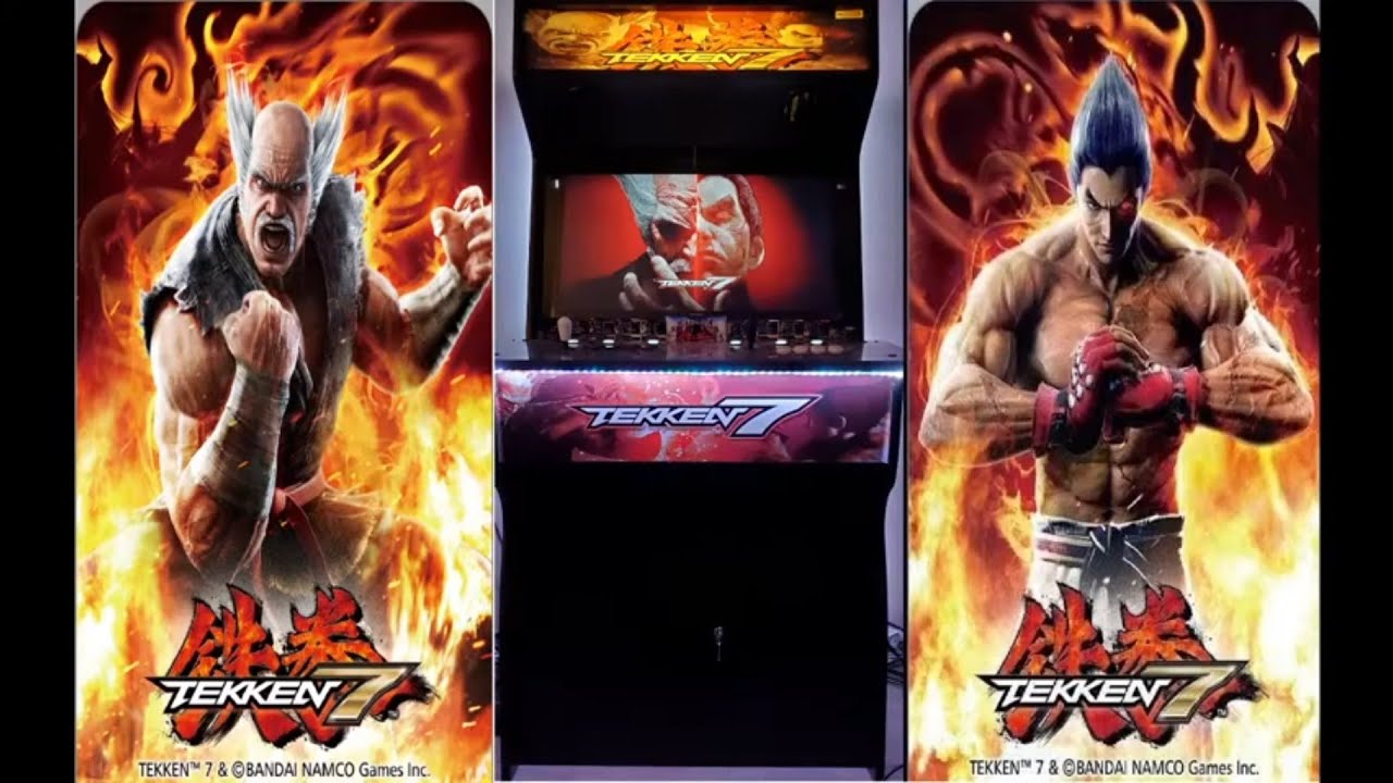 Tekken 7 Arcade Machine & Gameplay - YouTube