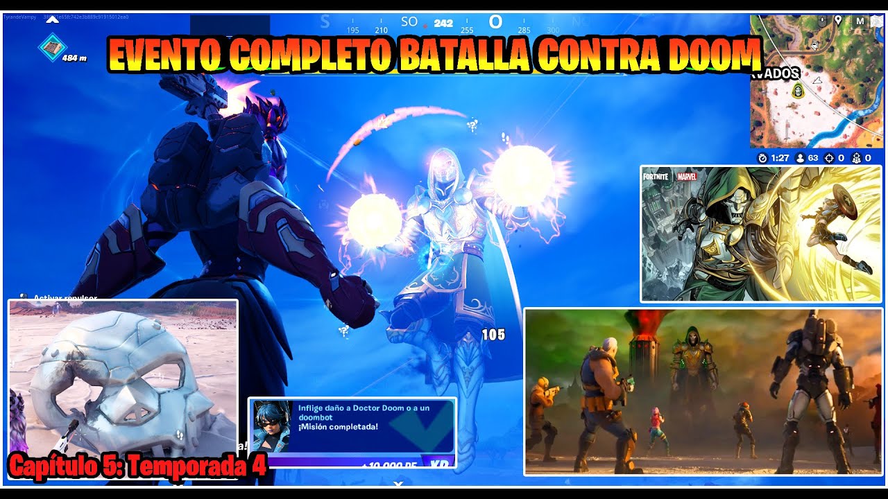 ⚔️MINI EVENTO - BATALLA CONTRA DOOM + MISIÓN HOPE Y PANTALLA DE CARGA ...