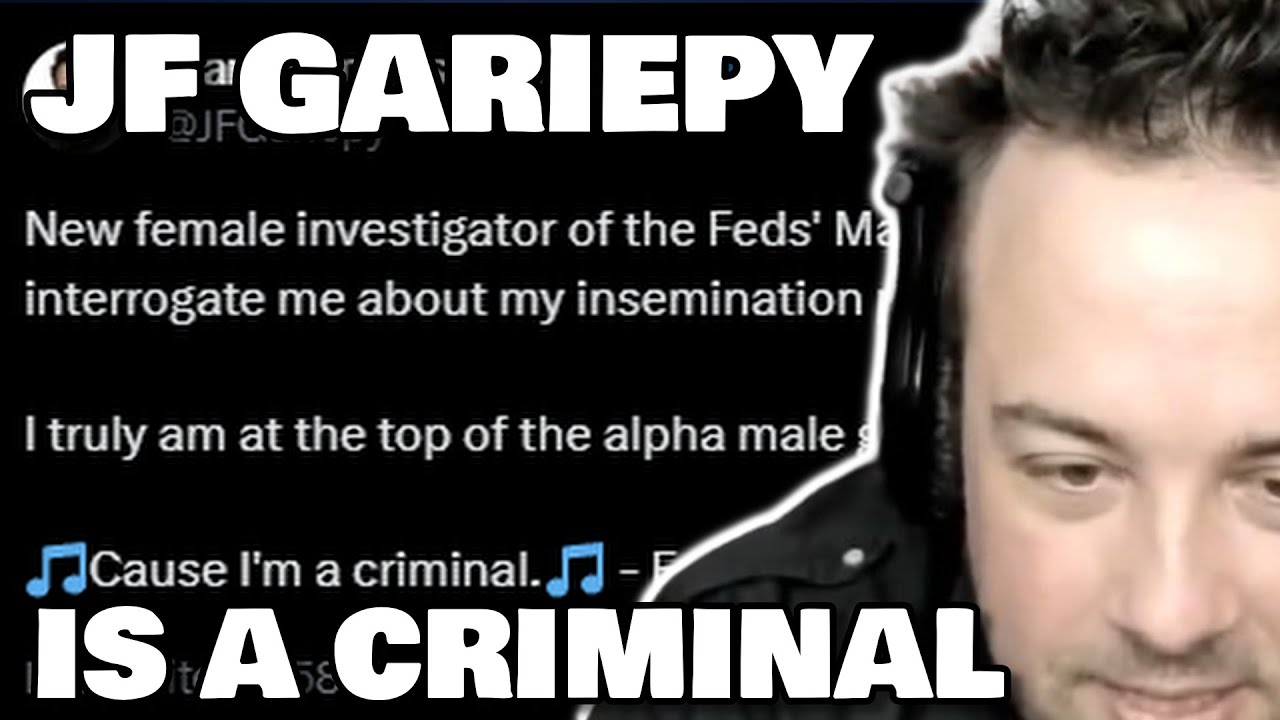 JF GARIEPY IS A CRIMINAL - YouTube