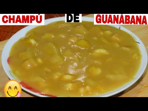 Delicioso Postre Peruano *Champú de Guanábana* pruébalo te va a ...
