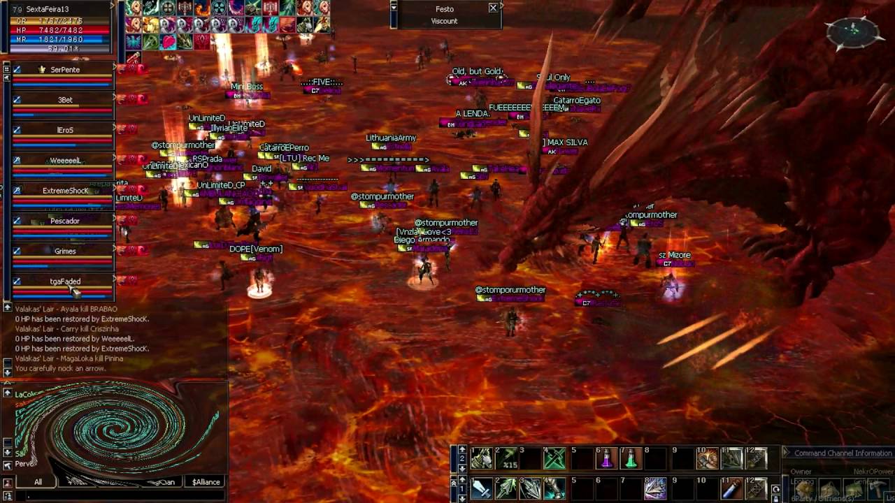 @stompurmotherCP (ArepaGaming) - Valakas L2 GAMERS - YouTube