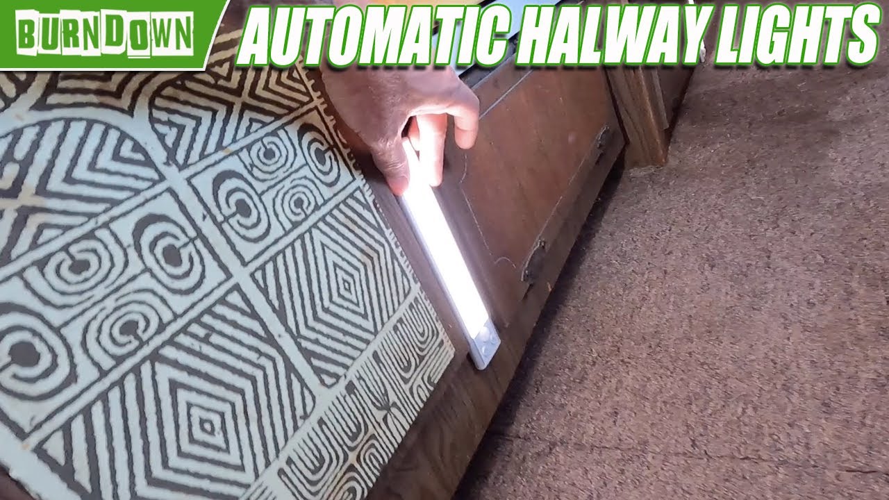 Twinnebago Automatic Hallway Lights - YouTube