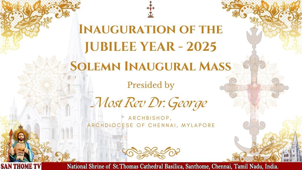 🔴🅻🅸🆅🅴 | Inauguration of the JUBILEE YEAR - 2025 Solemn Inaugural Mass ...