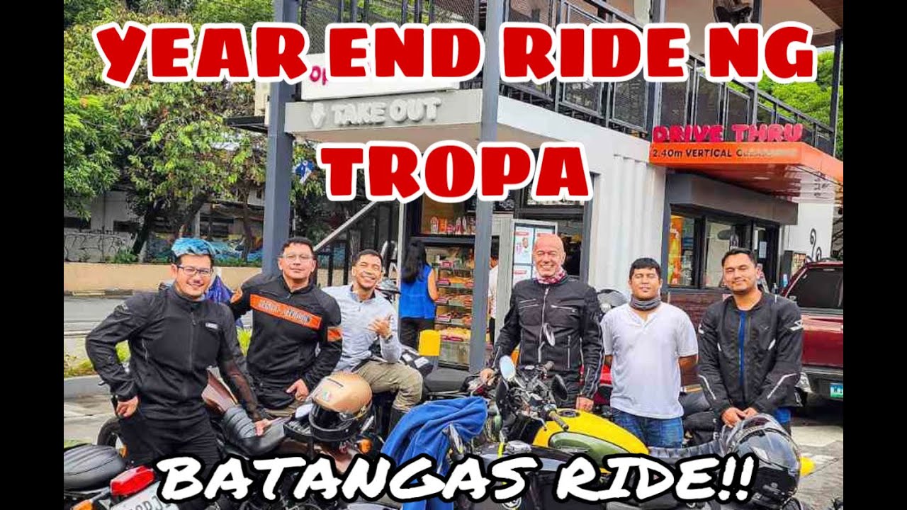 YEAR END RIDE NG TROPA | CJ RAMOS NAG AMOK | with JOHN PRATS MICHAEL DE ...