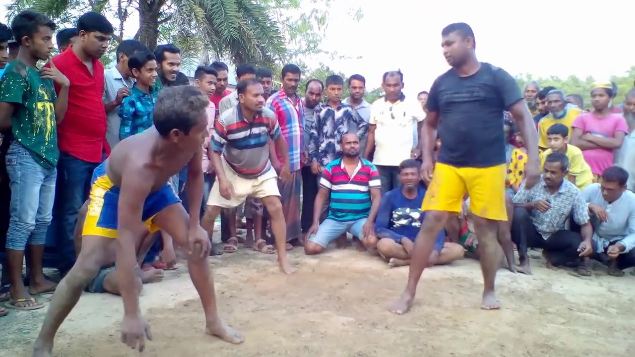 টাংগাইল সখিপুরে হা-ডু-ডু খেলা । Hadu du game - YouTube