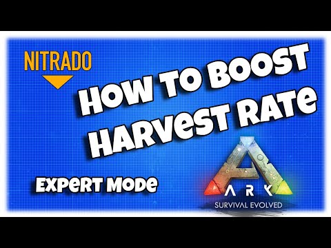 How To Change Harvest Amount In Ark Server Nitrado