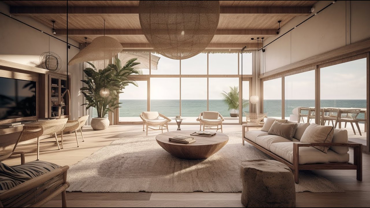 Oceanic Interiors Cozy Apartment - Relaxing music for meditation, focus ...