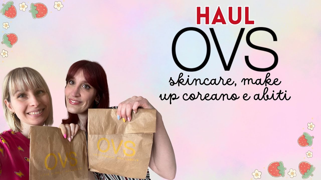 🛍 Haul OVS: skincare coreana, make up e top 🛍 - YouTube