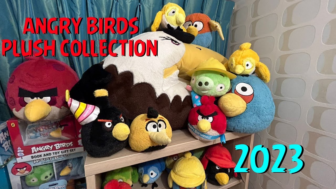 Angry Birds Plush Collection - 2023 - YouTube