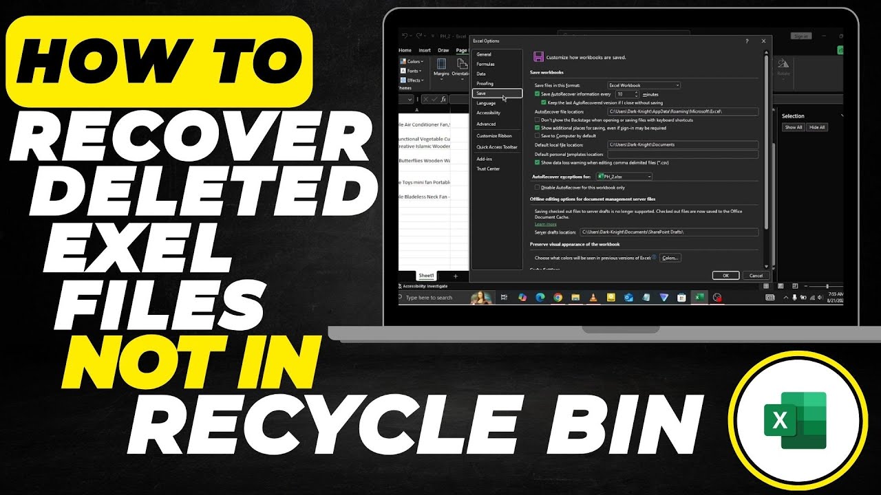 How To Recover Deleted Excel Files Not in Recycle Bin (2025 Guide ...
