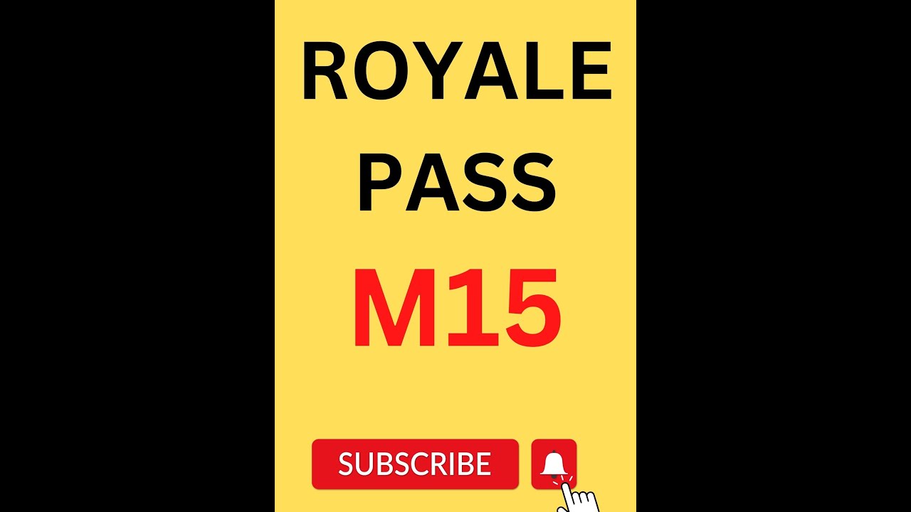 Royale pass M15 😎😎 - YouTube