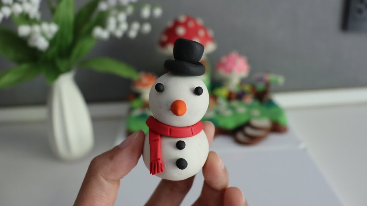 EP. 25 | Snowman | Clay modeling for everyone - YouTube