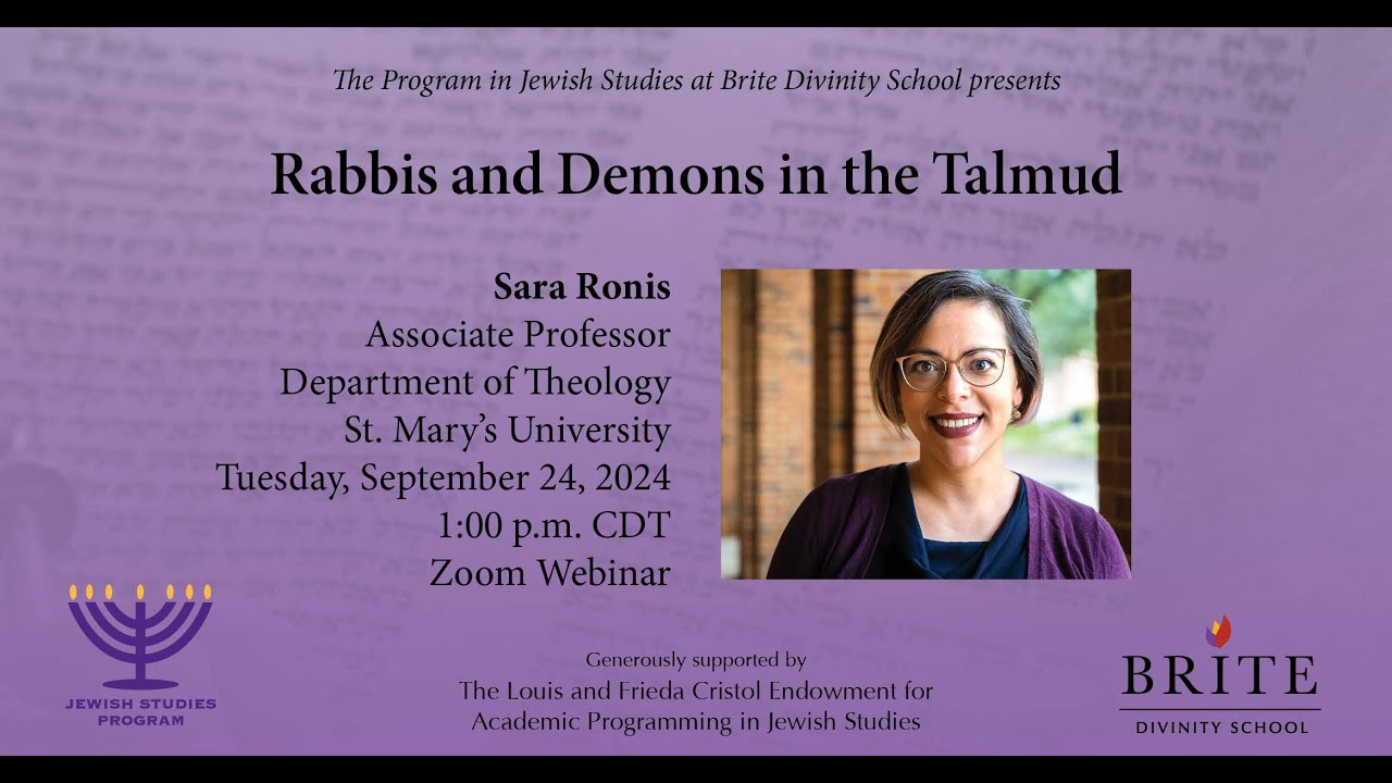 Cristol Lecture - Dr. Sara Ronis - September 24, 2024 - YouTube