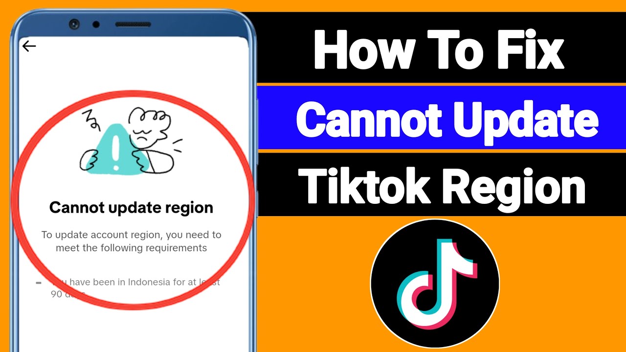 How To Fix Cannot Update Tiktok Region 2024? Tiktok Region Change ...