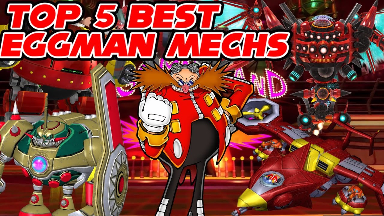 Top 5 Best Doctor Eggman Mechs - YouTube