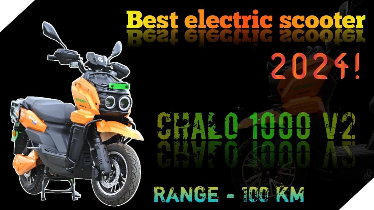 Best electric scooter in 2024 | Goeen Chalo 1000 V2 | High speed E scooter @EV Knowledge - YouTube