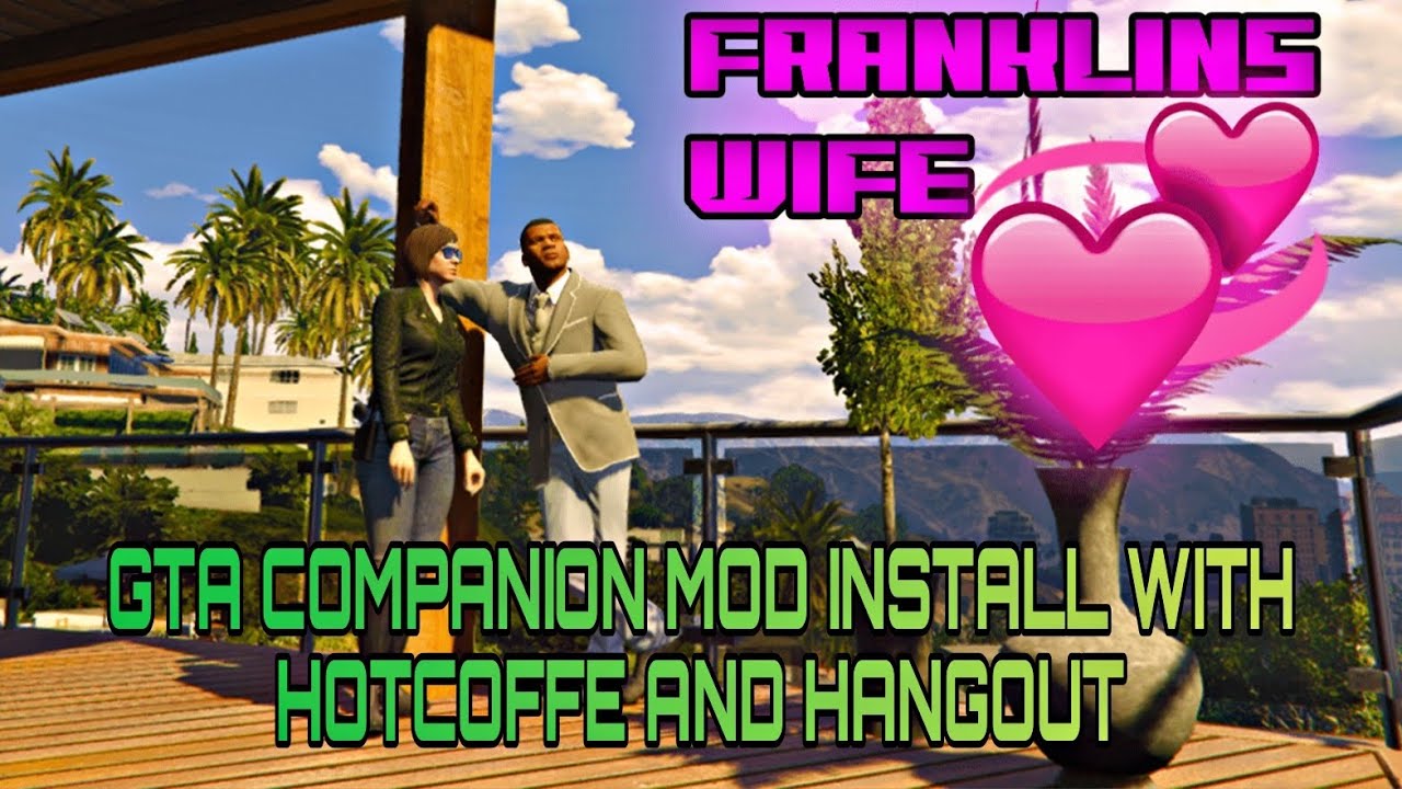 Install Gta Companion or follower mod. - YouTube