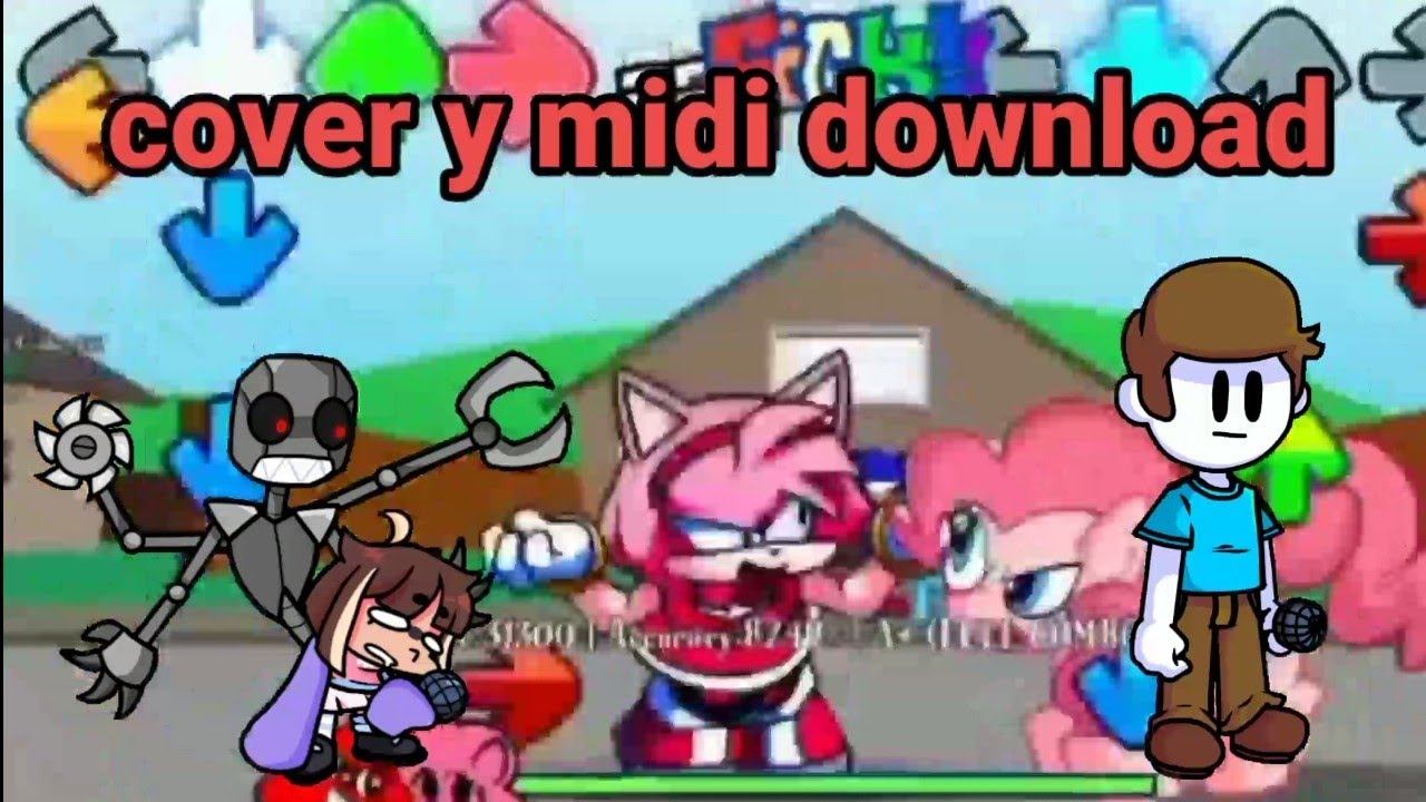 Fnf cover blockhead kb and nonsense sings it (+midi download) - YouTube