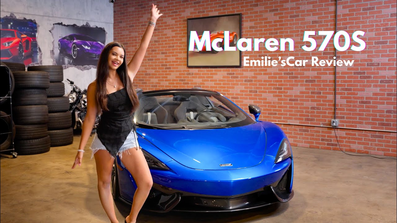 I Reviewed a McLaren 570S | Honest Supercar Take! | Emilie Bro - YouTube
