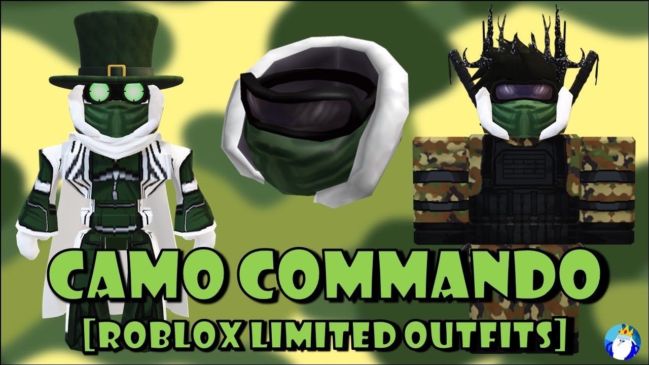 Camo Commando Roblox Limited Outfits - YouTube