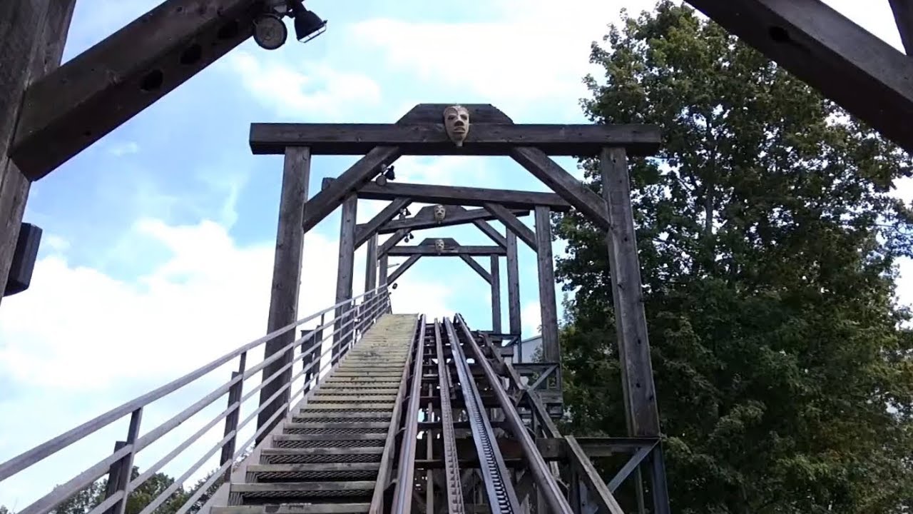Adventure Express (Front seat HD POV) - Kings Island - YouTube