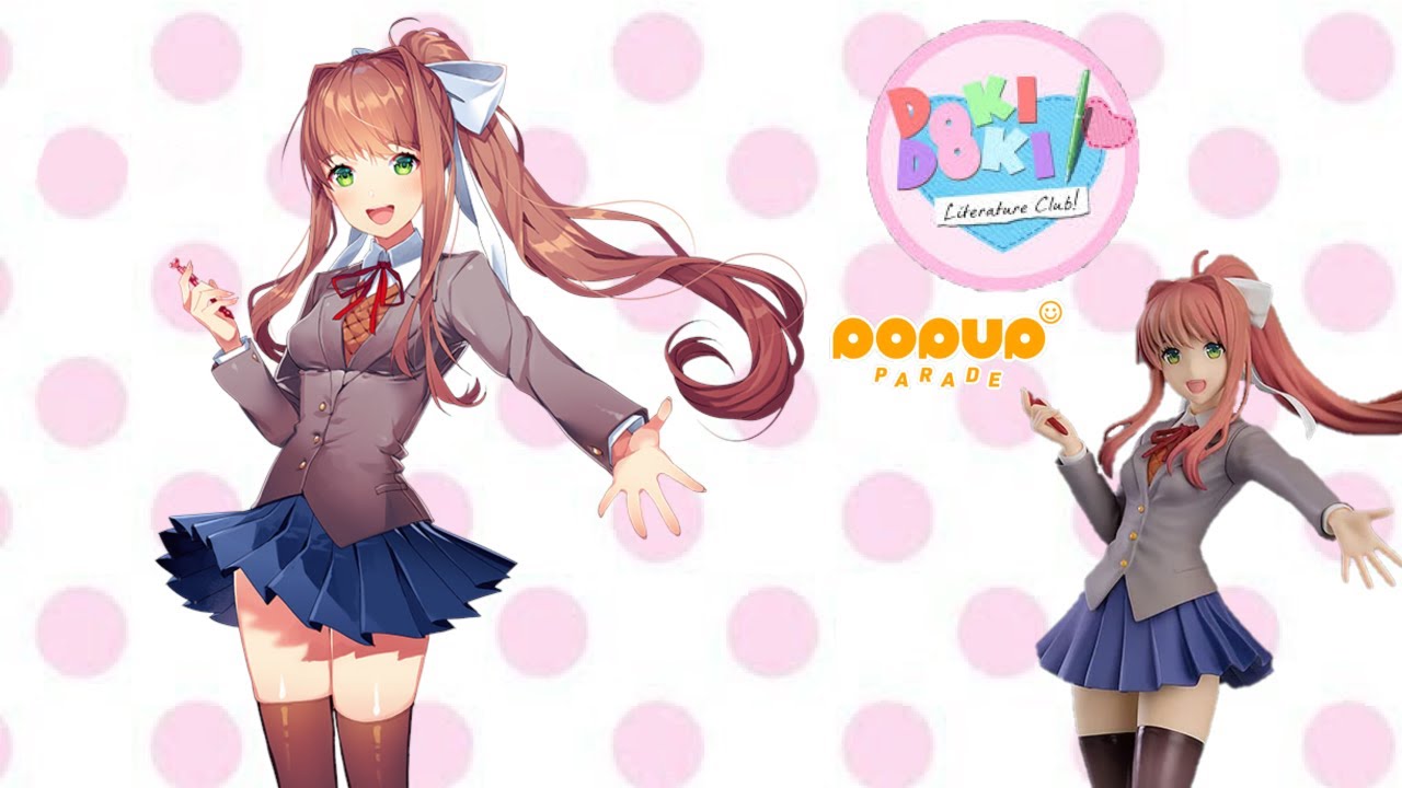 Mark's Review| Doki Doki Literature Club! |Pop Up Parade | Monika - YouTube
