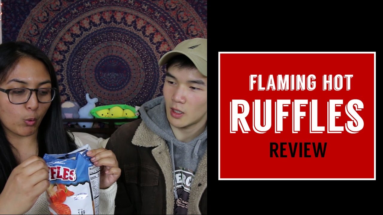 Flaming Hot Ruffles | Food Review - YouTube