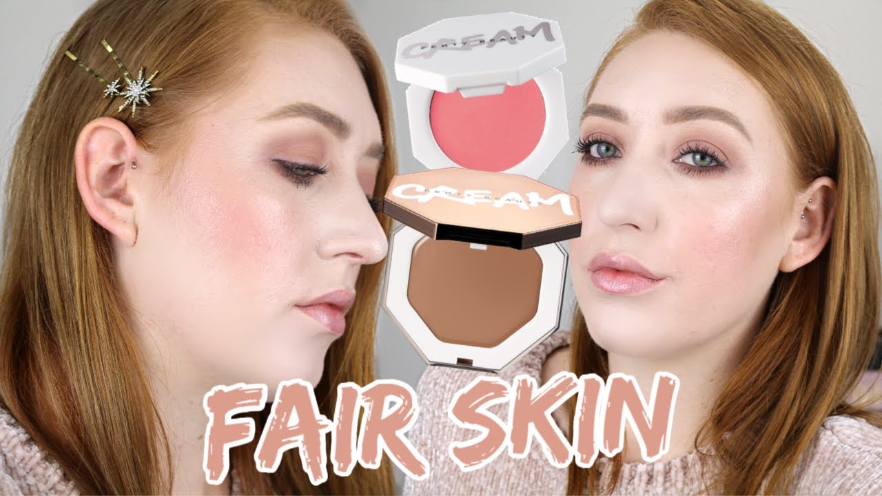 FENTY CREAM BRONZER & BLUSH REVIEW | Butta Biscuit & Strawberry Drip ...