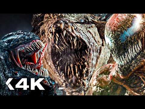 Todas Escenas ÉPICAS de Batallas final de Venom - Venom Películas | Tom Hardy