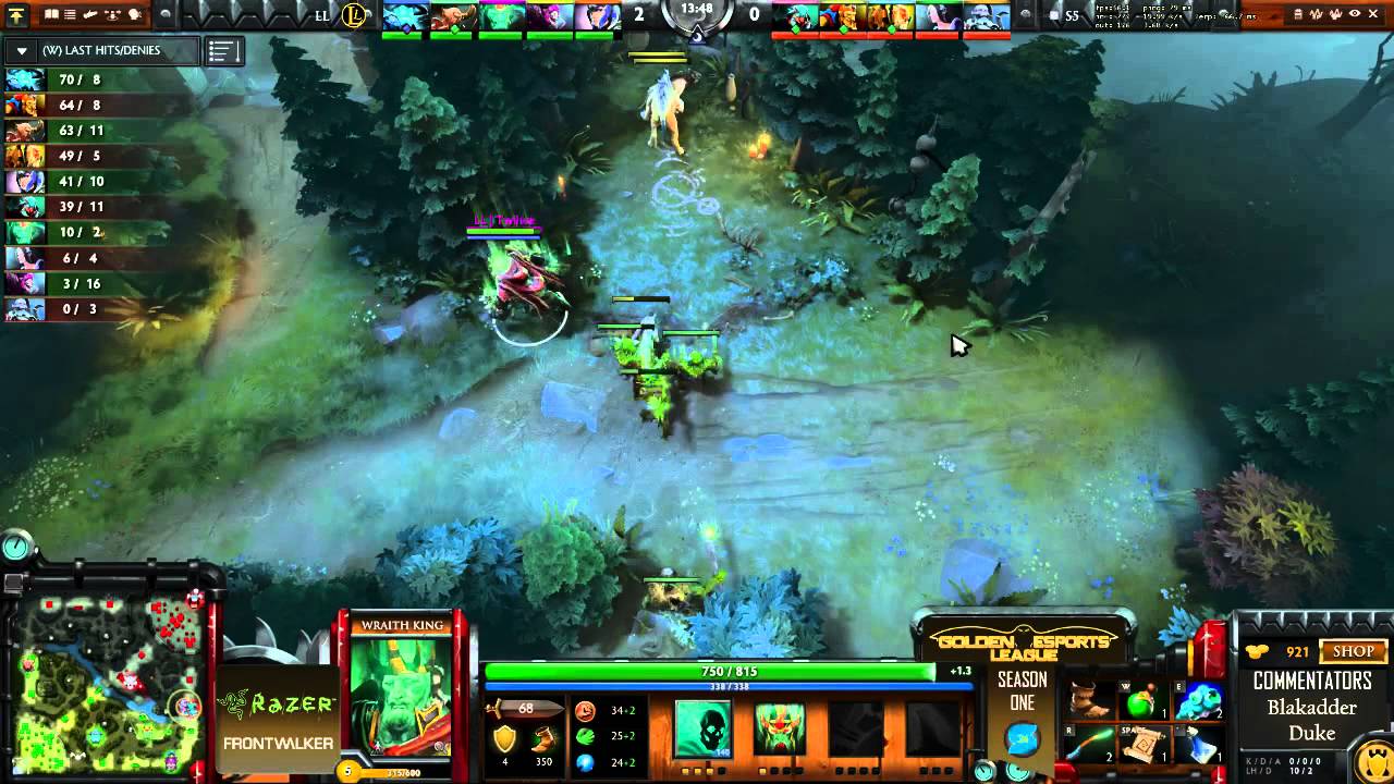 Simple 5 vs Lucid Lunatics - Golden Esports League - YouTube