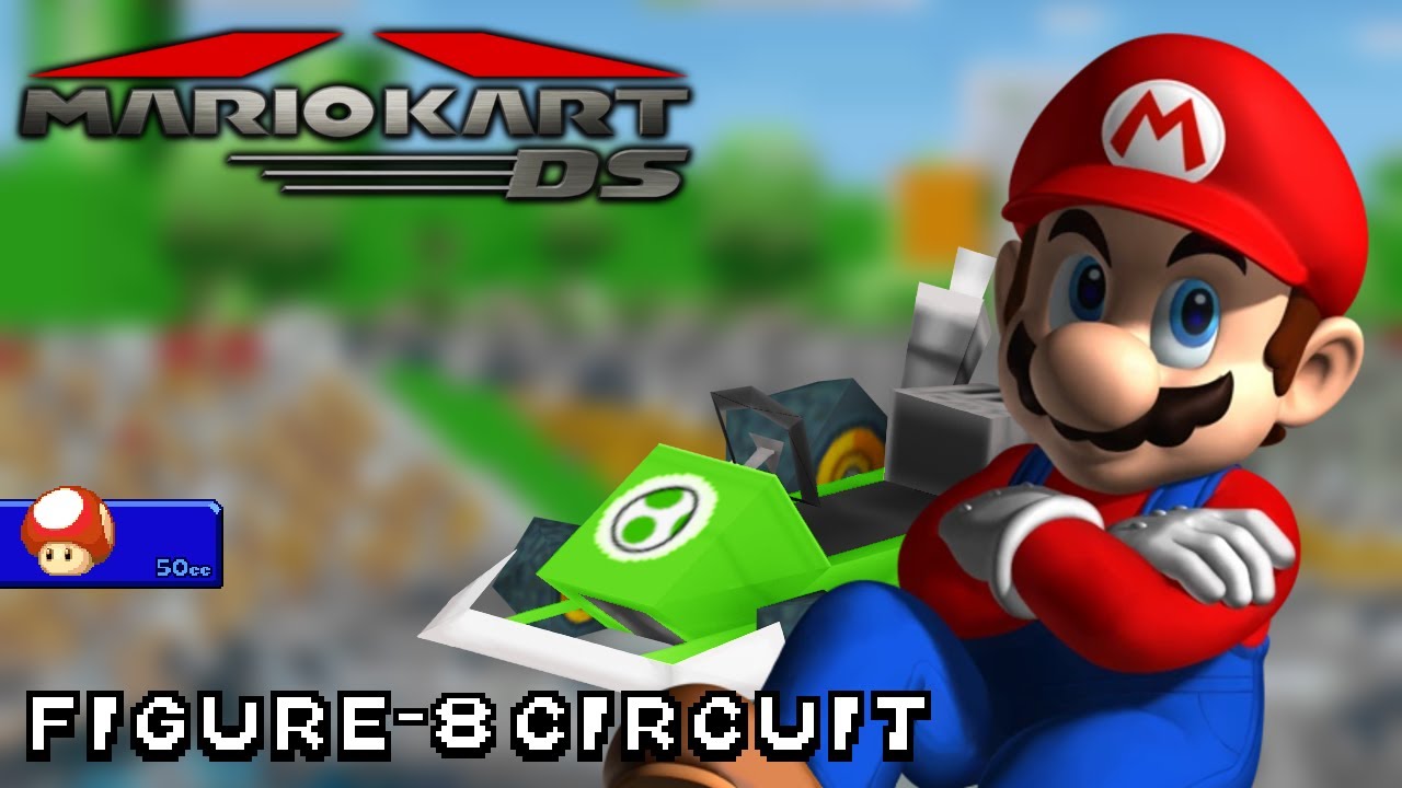 Mario Kart DS - 50cc - Mario - Standard YS - Figure-8 Circuit | Ep. 321 ...