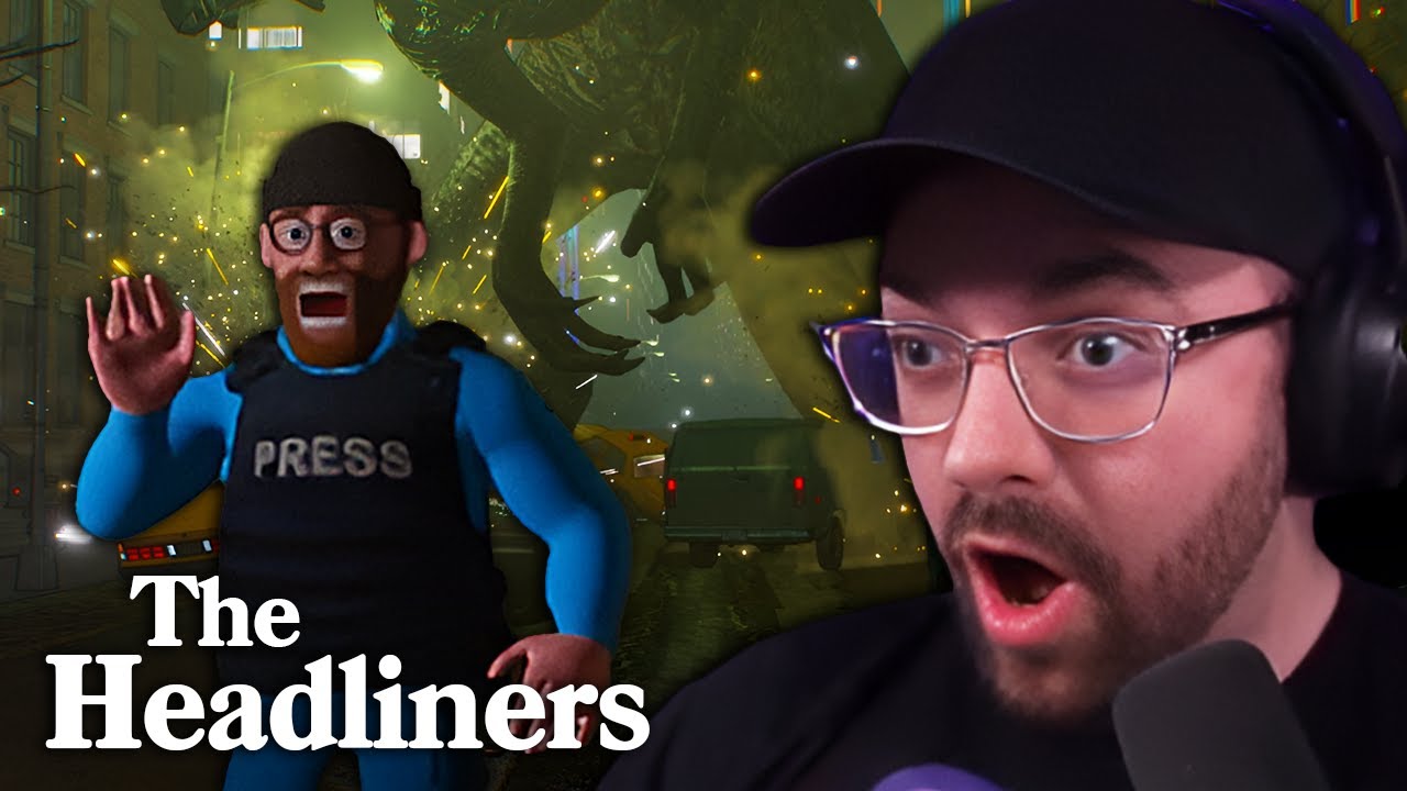 BREAKING NEWS: This Horror Game Is INSANE | The Headliners - YouTube