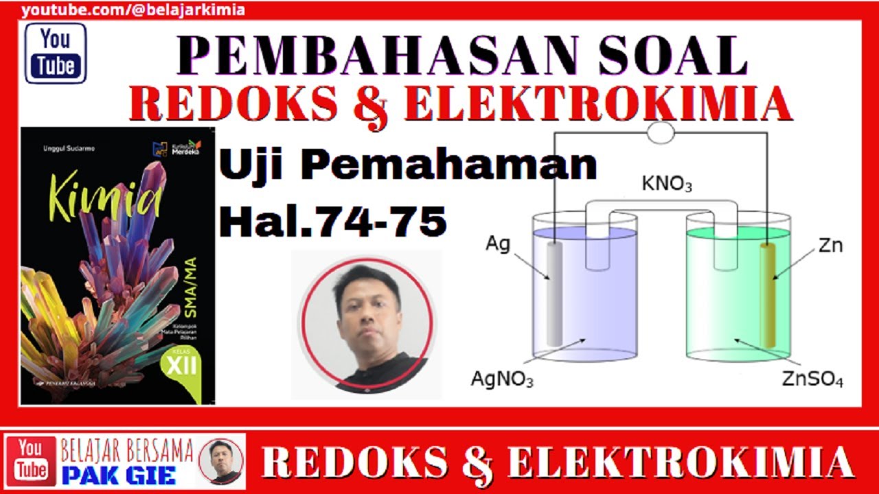 Diketahui tiga sel volta: Cu|Cu2+ || 2Ag+|2Ag, Eo = + 0,46 V, Eo Sel ...