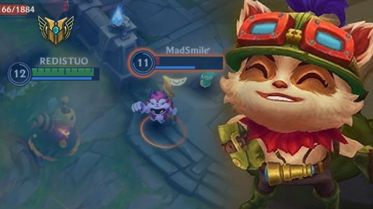 Wild Rift Teemo Baron Lane Gameplay in Season 16 (Build & Runes) - YouTube