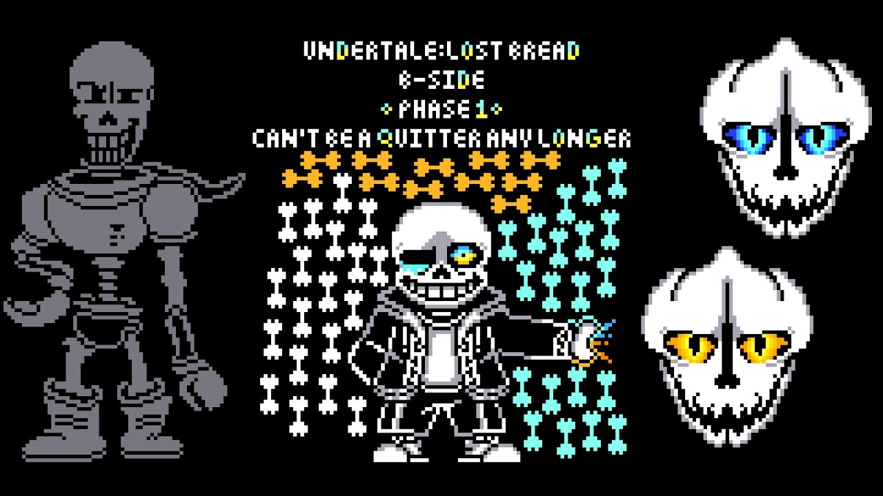 Undertale: Lost Bread [B-Side] Phase 1 | Can't be a Quitter any Longer ...