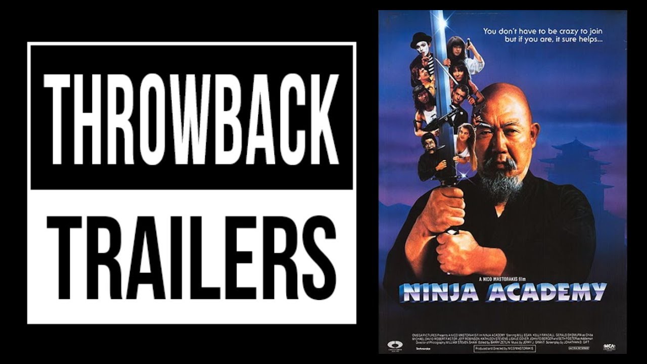 Throwback Trailers - Ninja Academy (1989) - YouTube