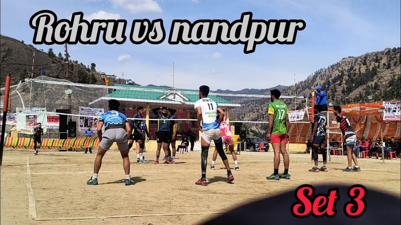 rohru vs nandpur (set 3) at kotkhai 🏆 - YouTube