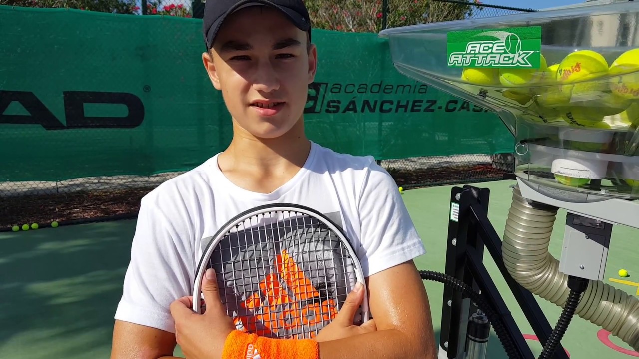 Ace Attack Review – Sanchez Casal Academy - YouTube