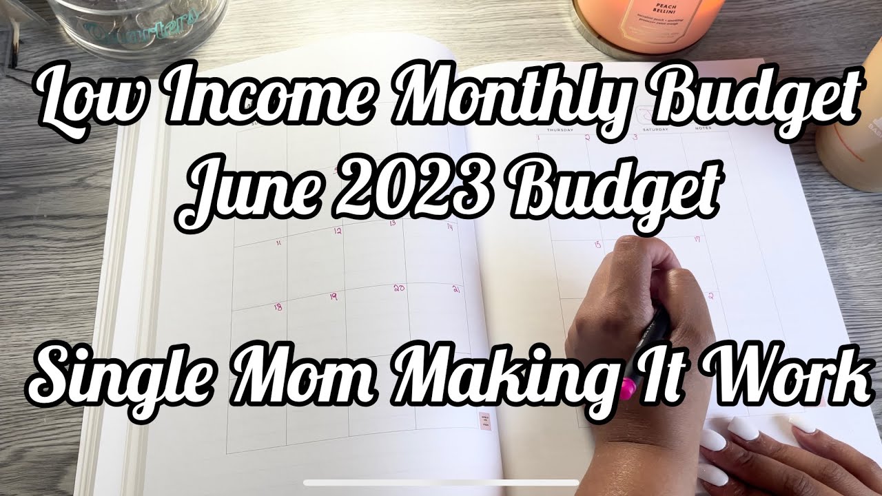 Budget With Me: June Monthly Budget 2023 - YouTube
