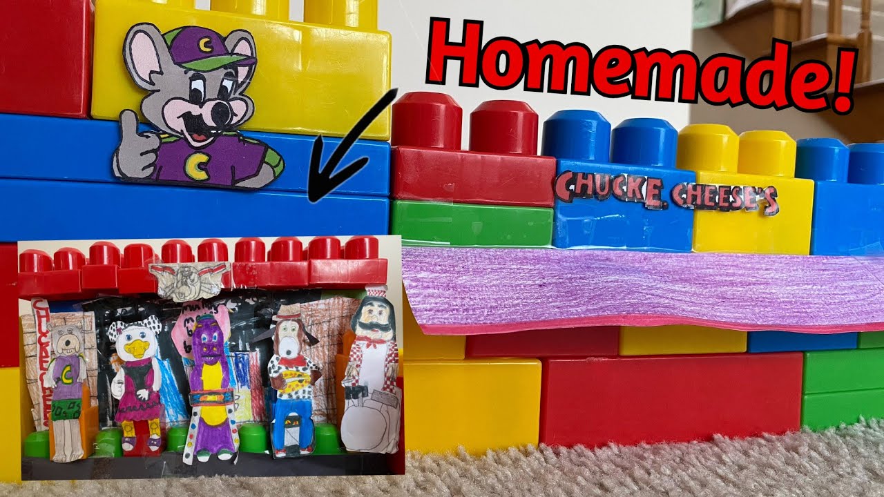 We Built Our Own Home-Made Chuck E. Cheese! - YouTube
