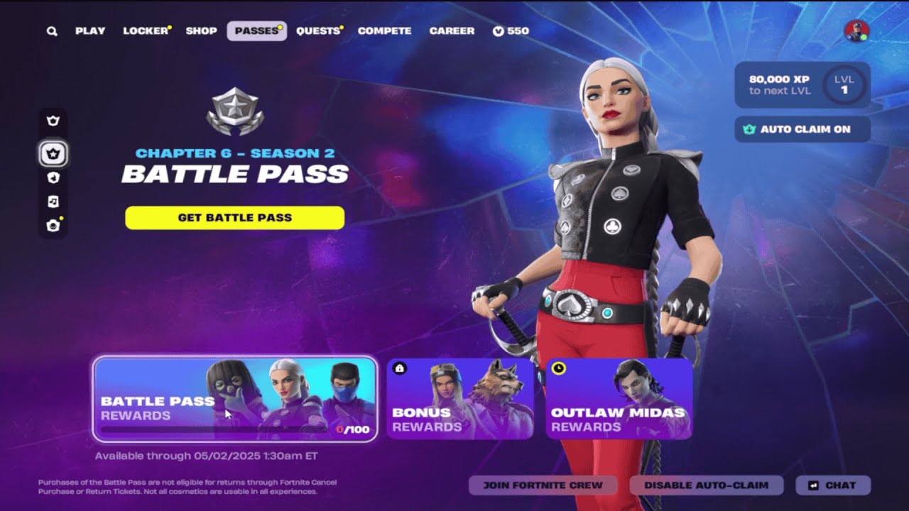 Fortnite: Chapter 6 - Season 2 Battlepass Lawless (Full Showcase ...