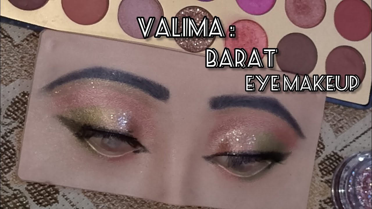 New Glamorous Viral Valima and Barat Eyes Makeup Tutorial || Soft Eyes Makep#abrish #AAA - YouTube