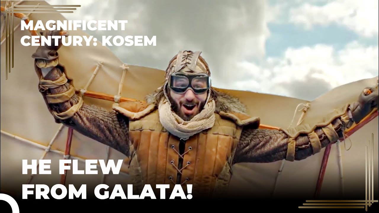 Hezarfen Ahmet Celebi Becomes the First Flying Man of the Empire ...