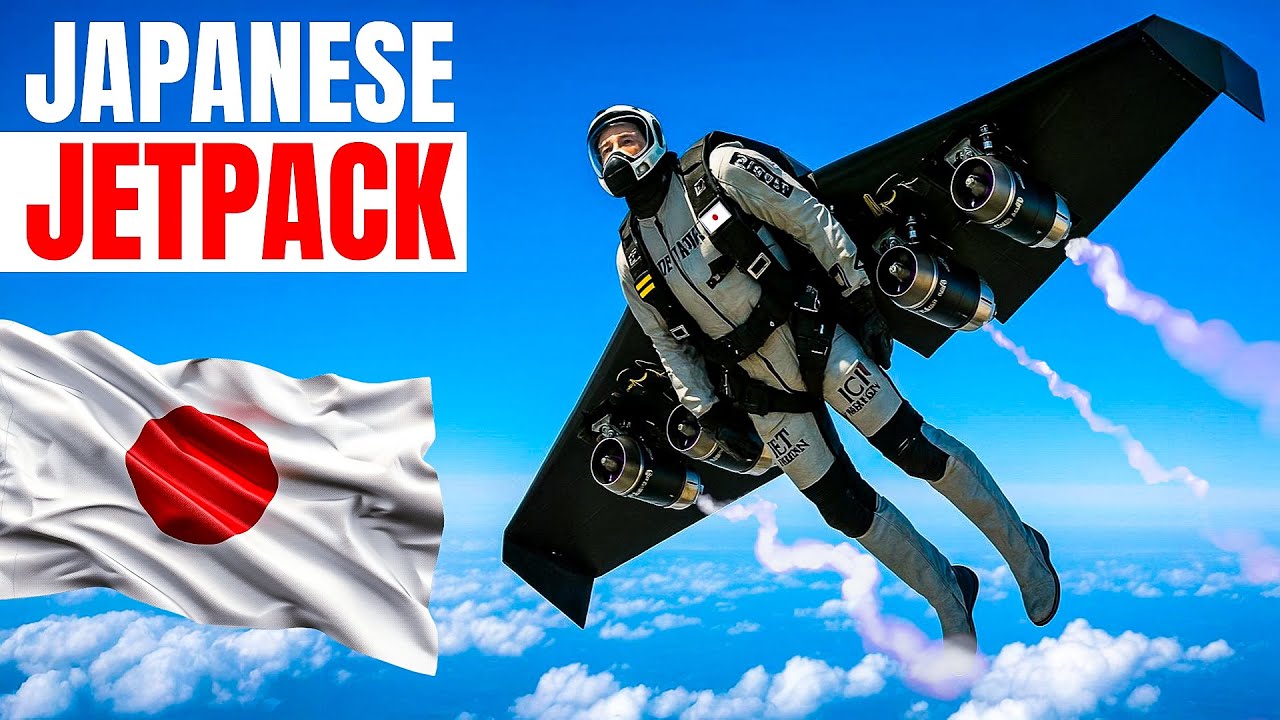 This New Japanese Jetpack Has Shocked Chinese and US Engineers! - YouTube