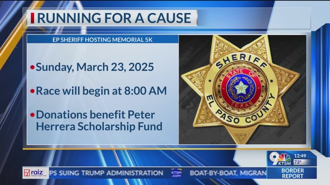 EPCSO to host 5th annual Deputy Herrera 5K Memorial Run - YouTube