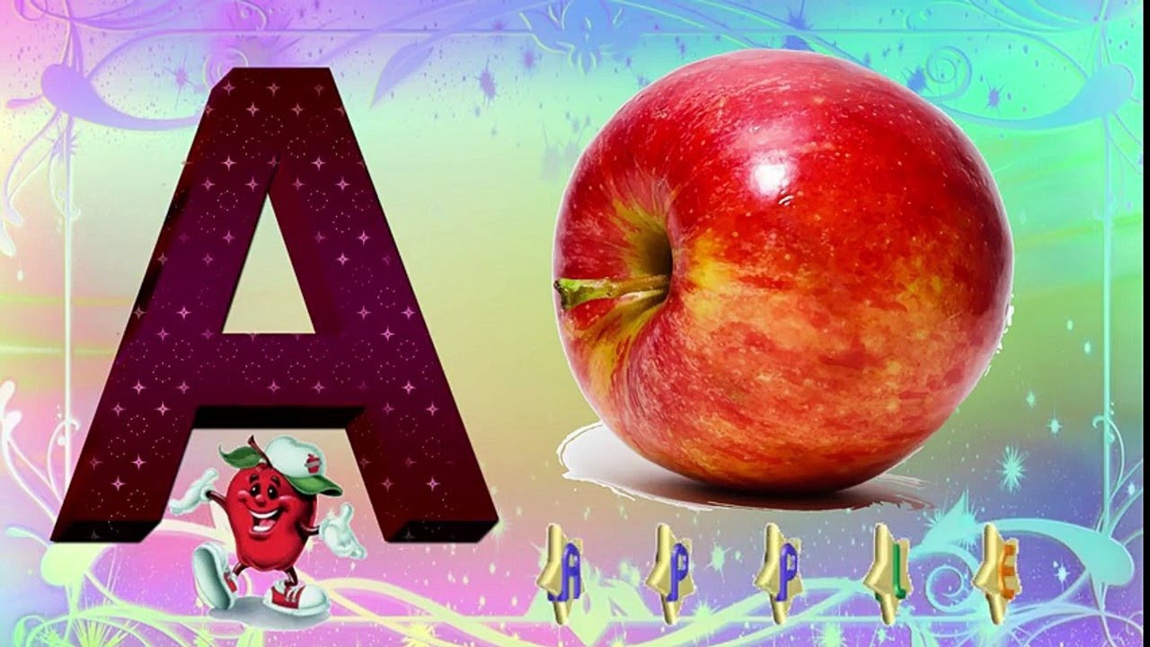Phonics Song with TWO Words - A For Apple - ABC Alphabet Songs with ...