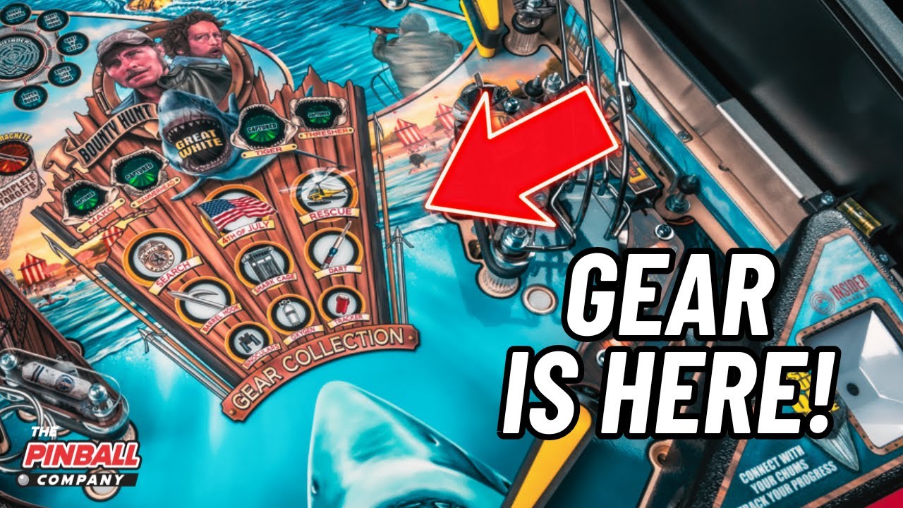 JAWS Pinball Gear Explained - How It Works - YouTube