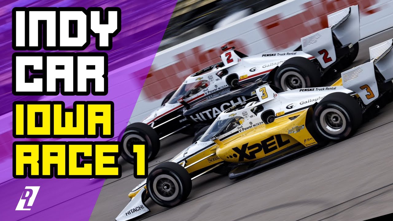 Pretty Much Penske Perfect - IndyCar at Iowa Race #1 Report - YouTube