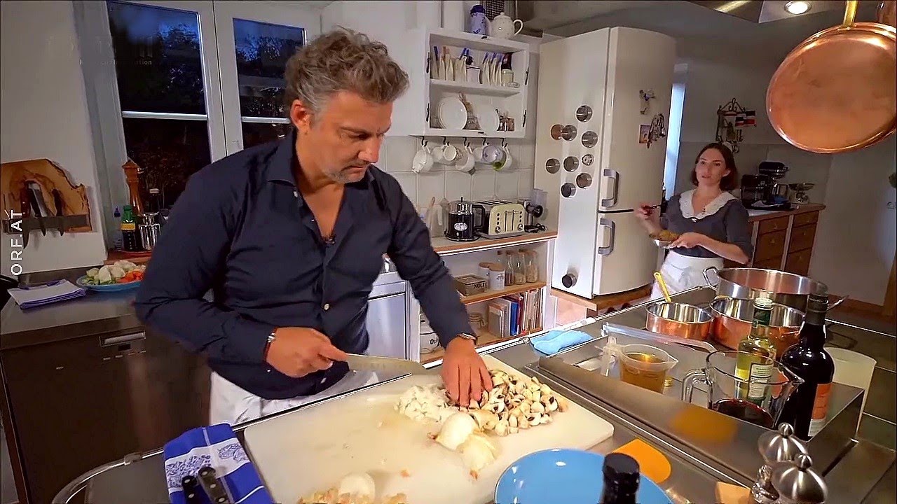 Jonas Kaufmann "Culinary arts at the cooking pot with a star chef ...