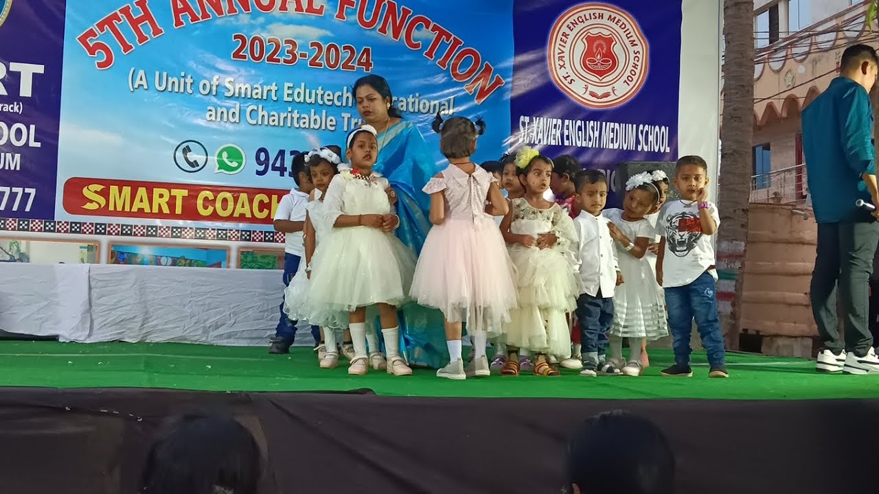 Riyansh 1st ANNUAL function stage performance#function#tredingsong ...